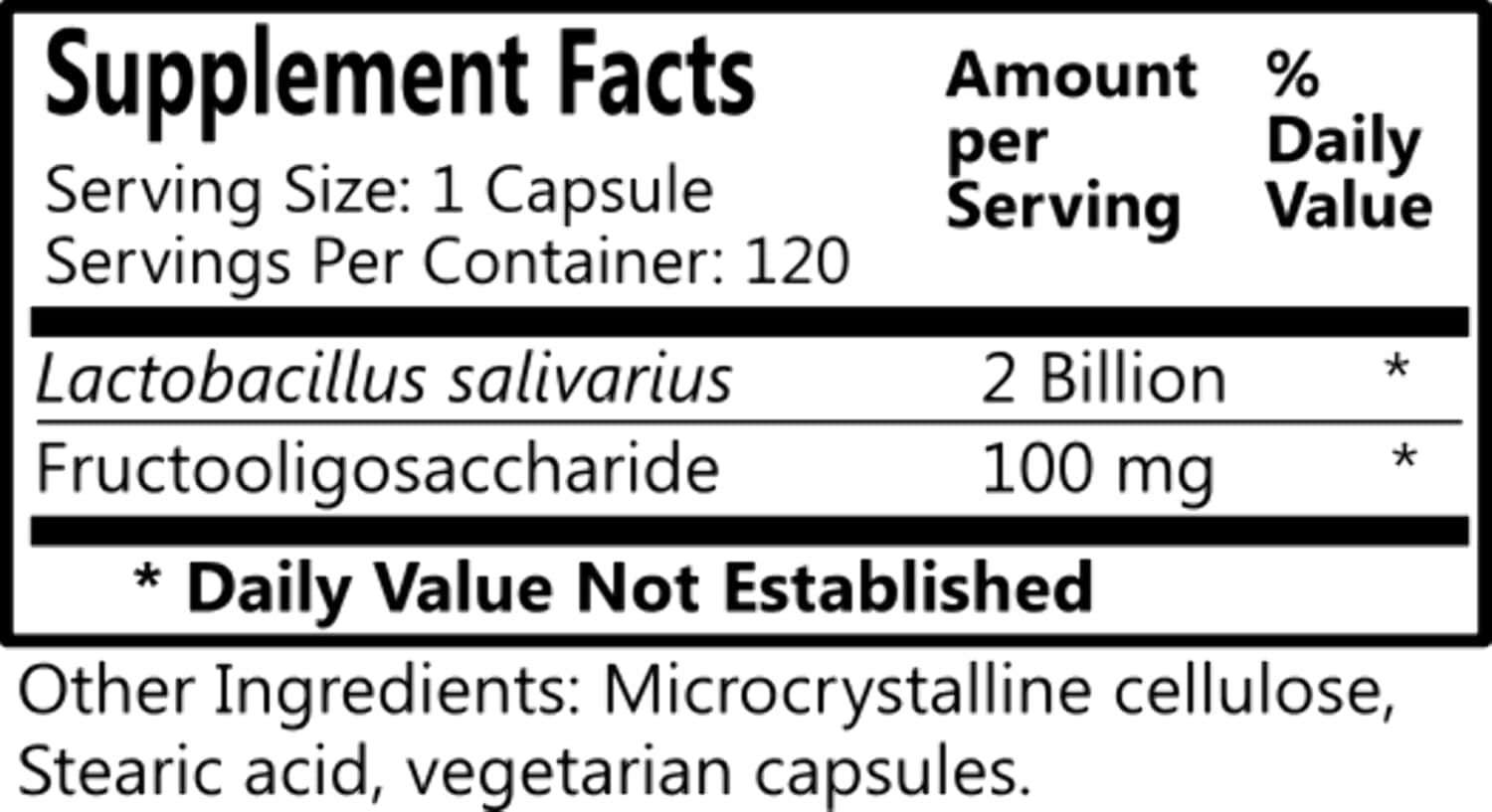 L-Salivarius for gut balance