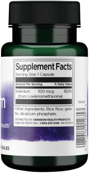L-Selenomethionine capsules for antioxidant support