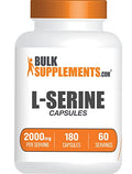L-Serine 500 mg capsules for energy