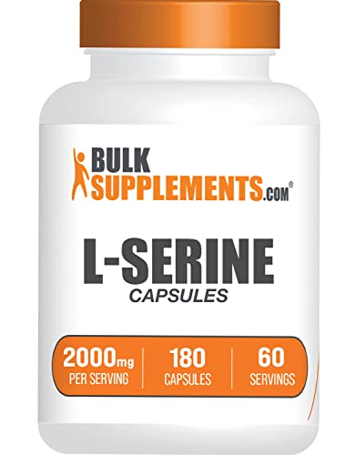 L-Serine 500 mg capsules for energy
