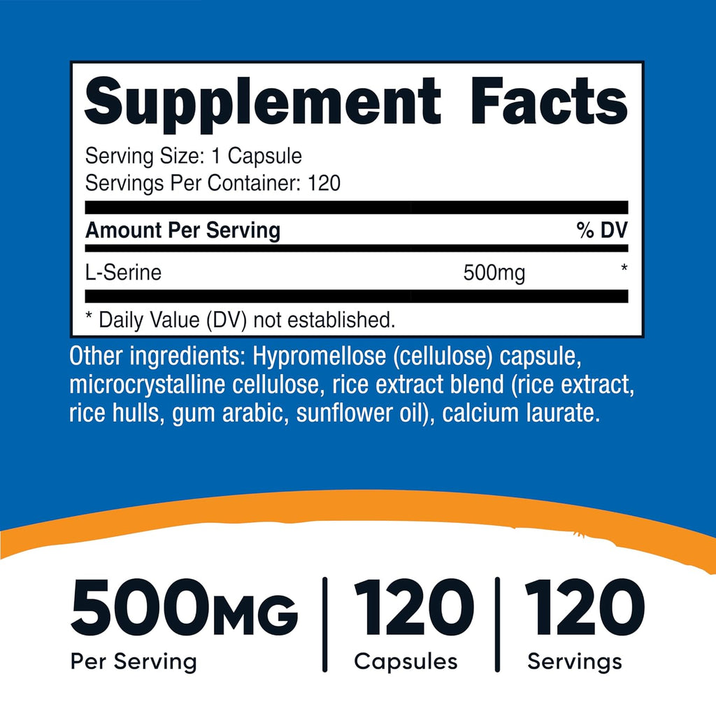 L-Serine supplement for brain health