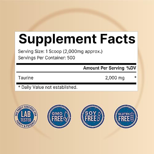 L-Taurine powder for energy boost