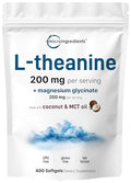 L-Theanine 200mg softgels for relaxation