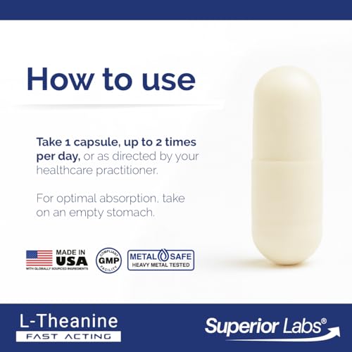 L-Theanine 250 mg for better sleep