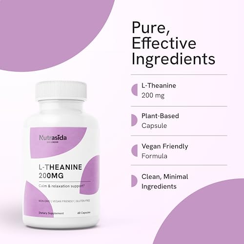 L-Theanine 60 capsules for daily wellness