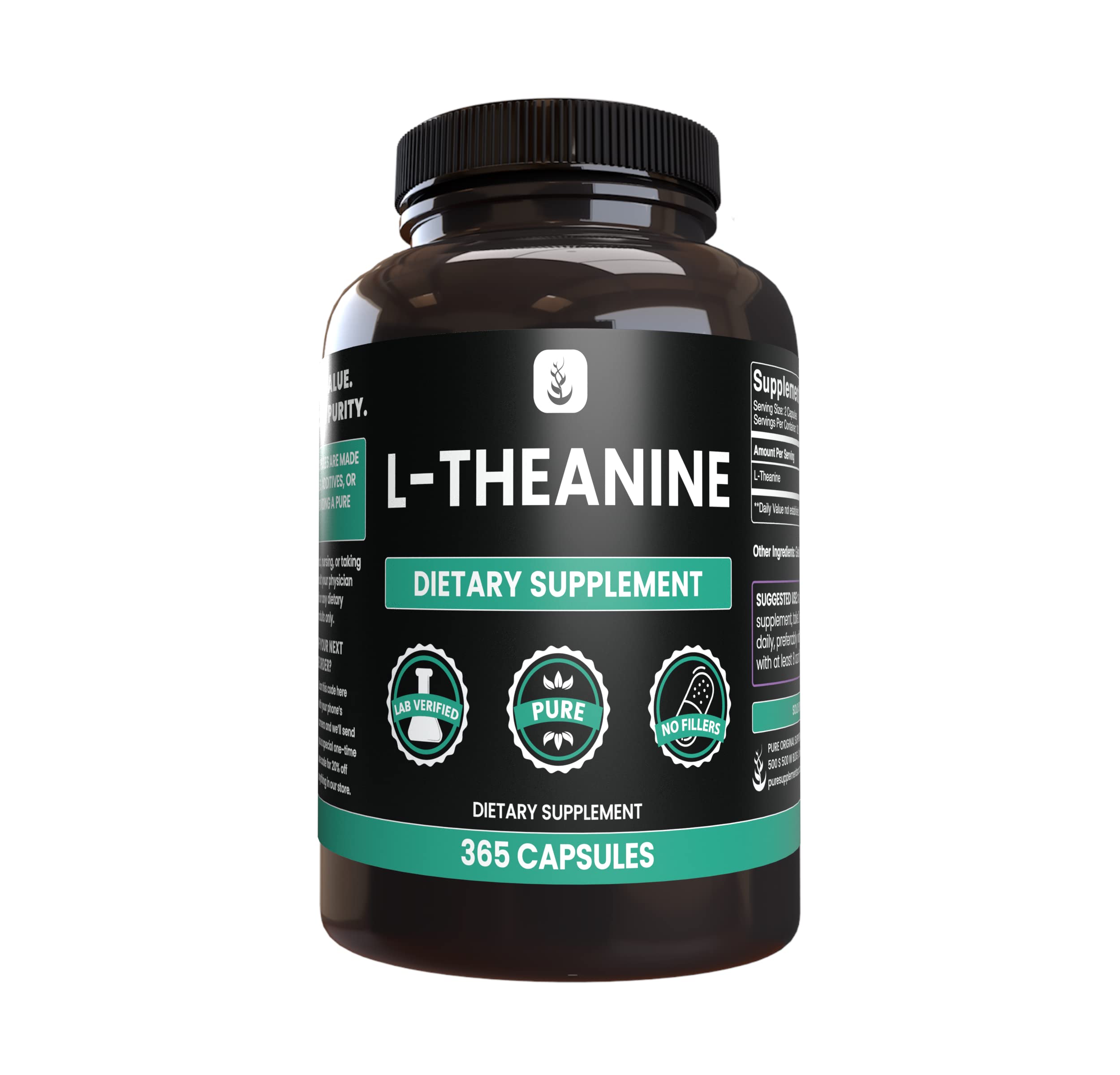 L-Theanine amino acid supplement