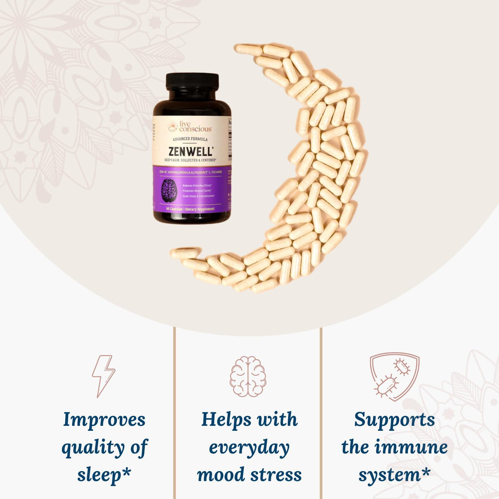 L-Theanine and ashwagandha blend