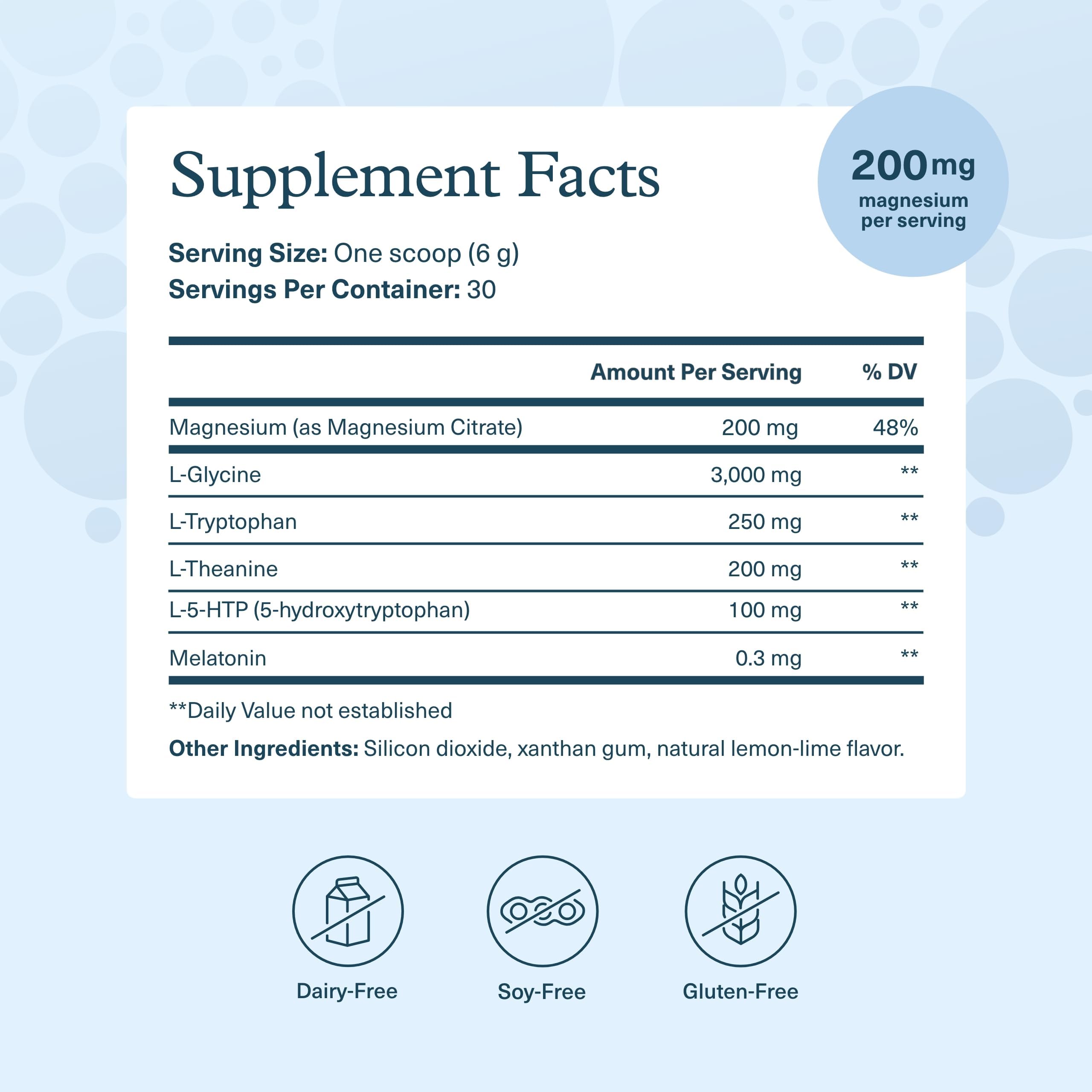 L-Theanine and magnesium for relaxation