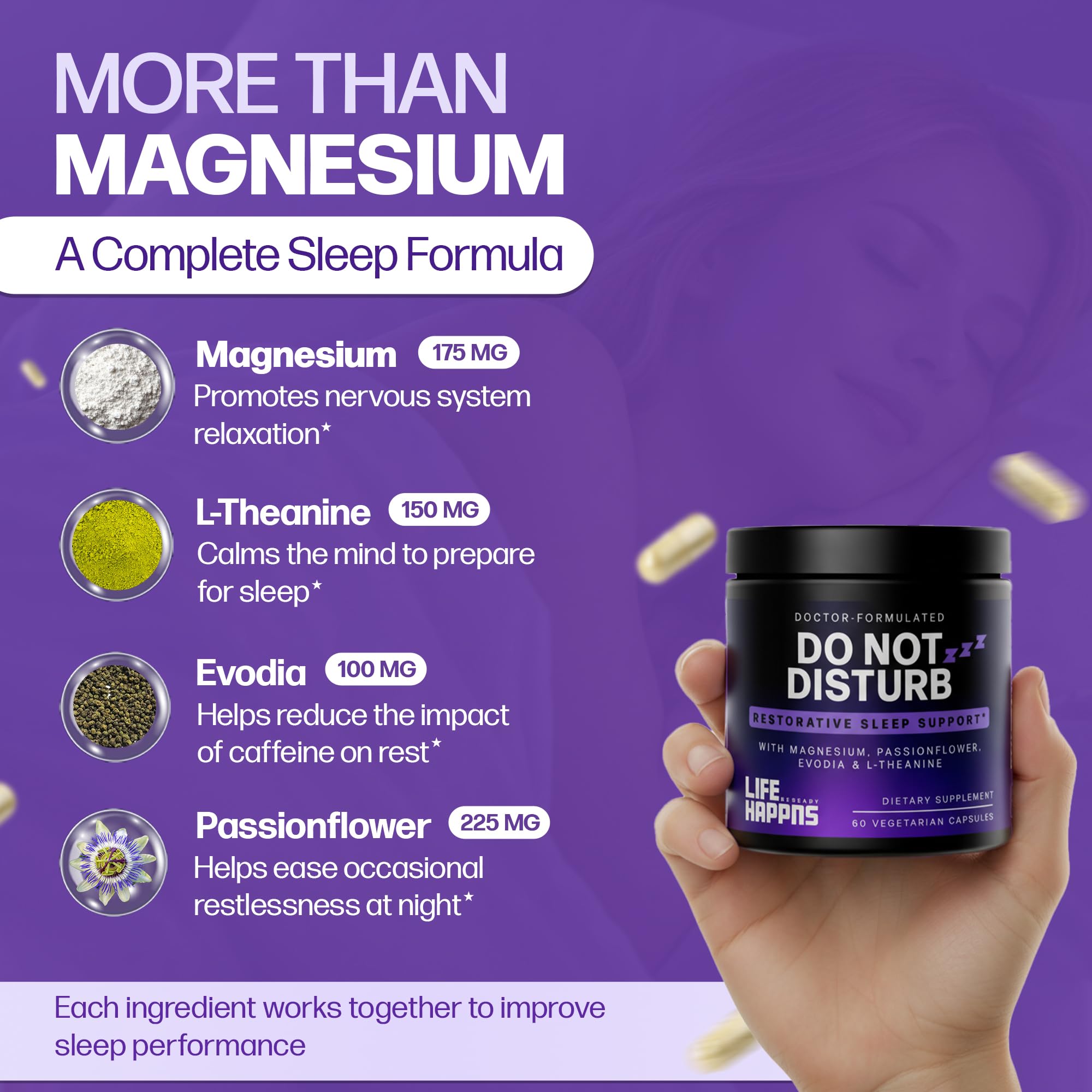 L-Theanine and magnesium for relaxation