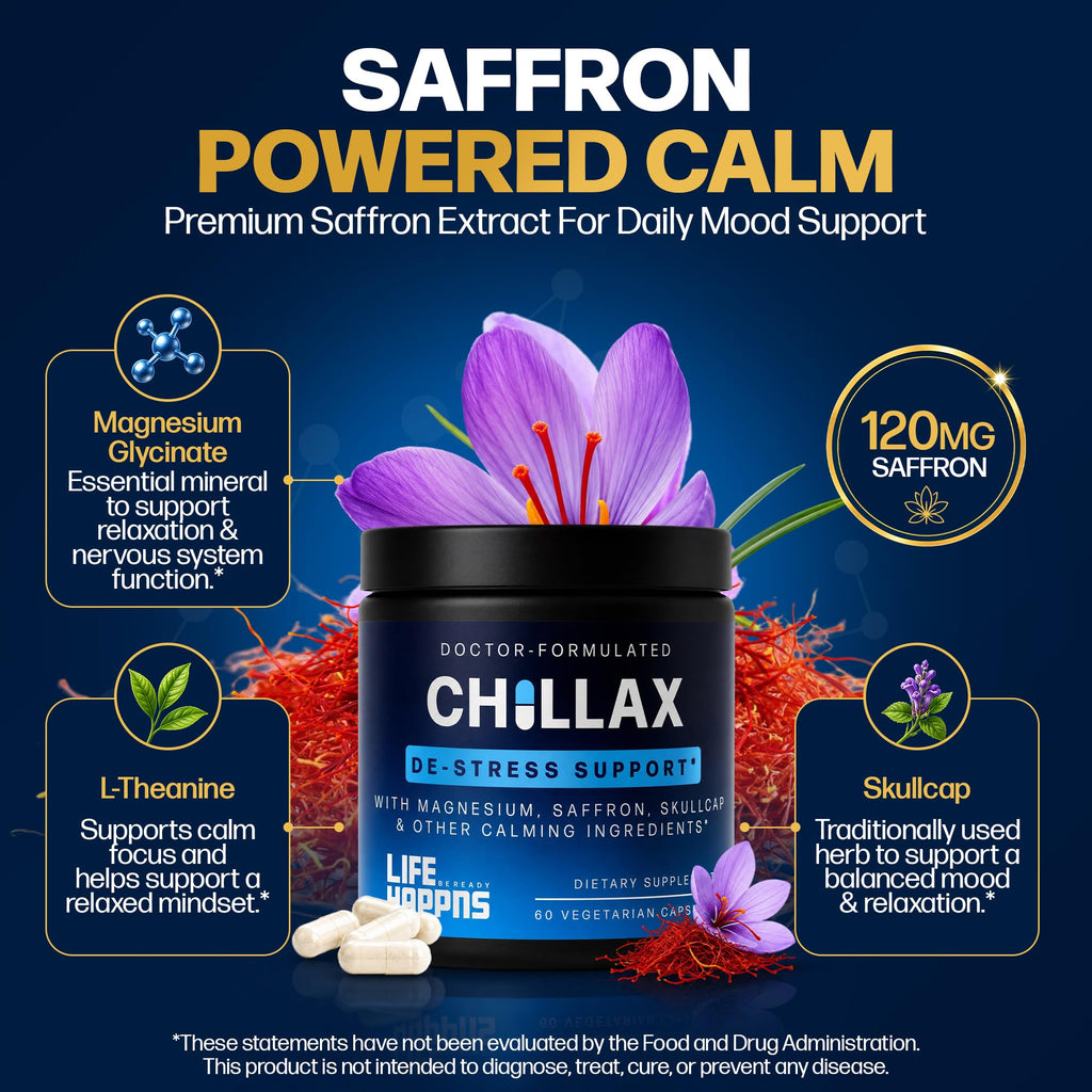 L-Theanine and magnesium for total calm