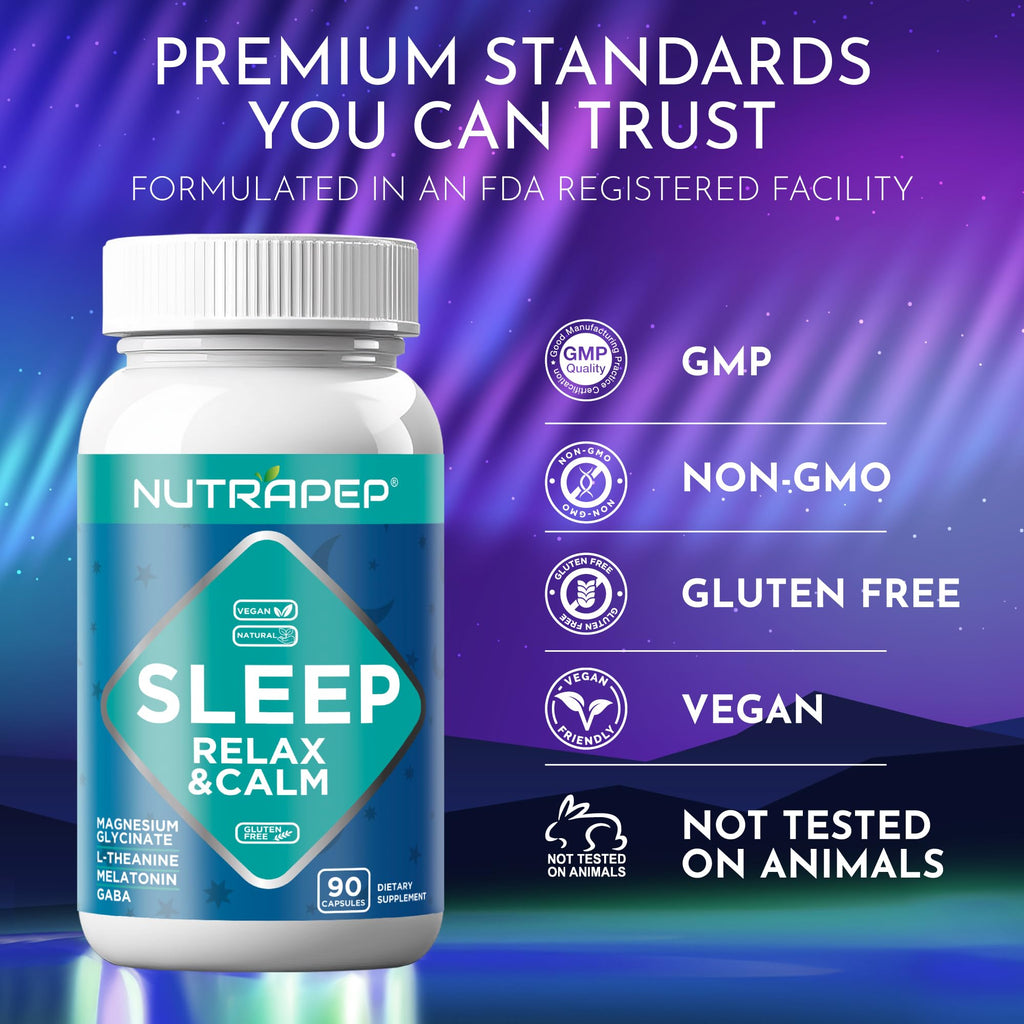 L-Theanine bedtime support capsules