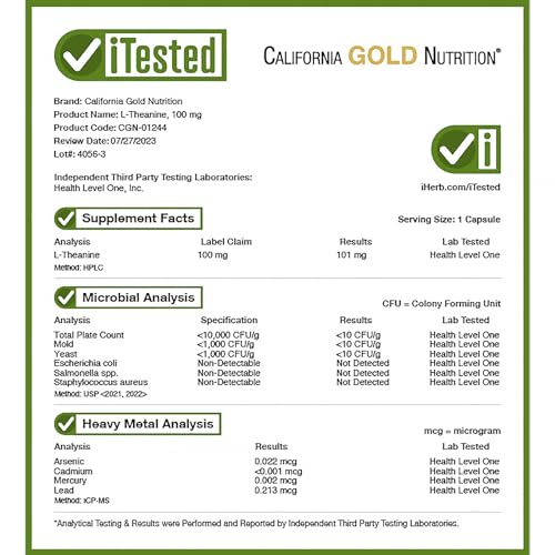 L-Theanine capsules for better sleep