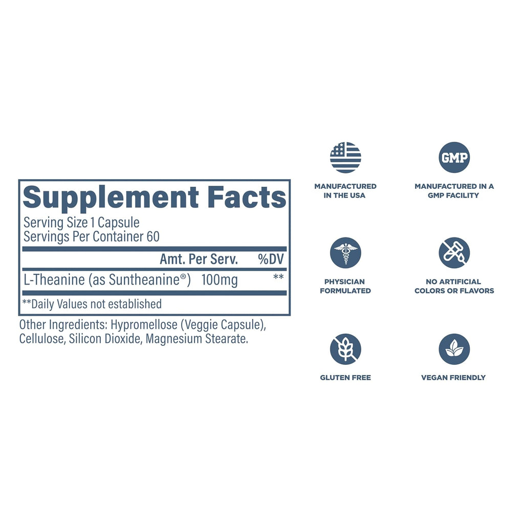 L-Theanine capsules for improved sleep