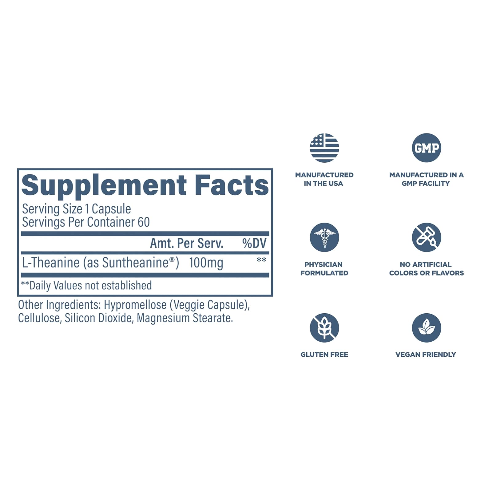 L-Theanine capsules for improved sleep