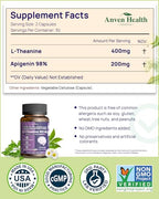 L Theanine capsules for men's health