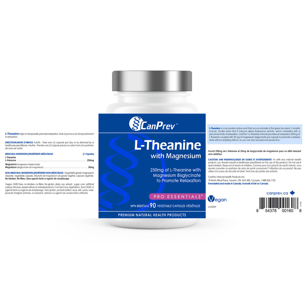 L-Theanine capsules for soothing effects