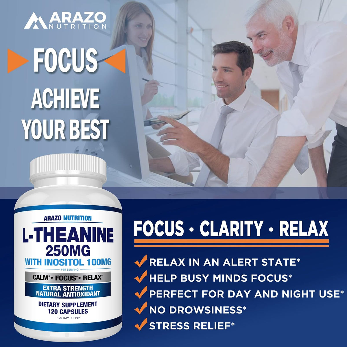 L-Theanine capsules to enhance mood