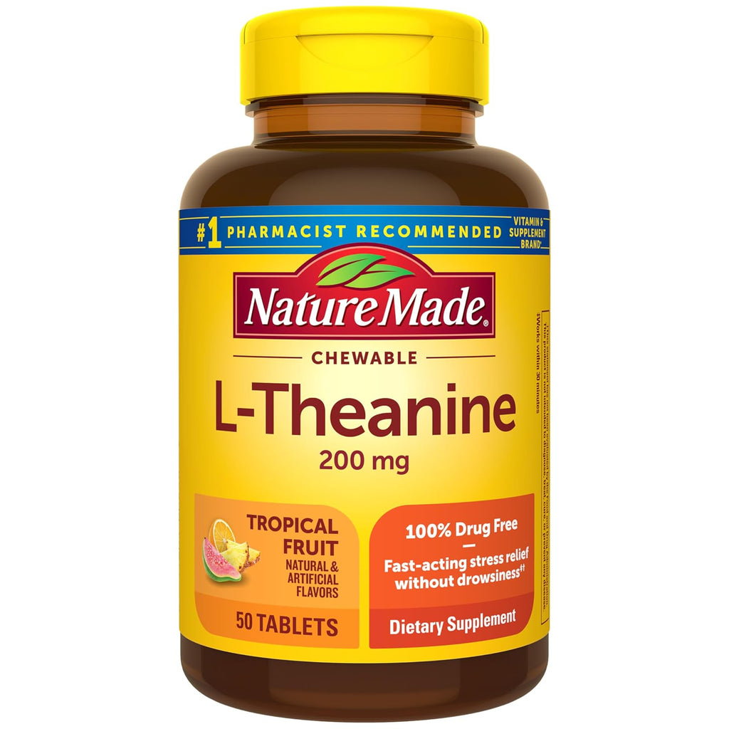 l-theanine chewable tablets for relaxation