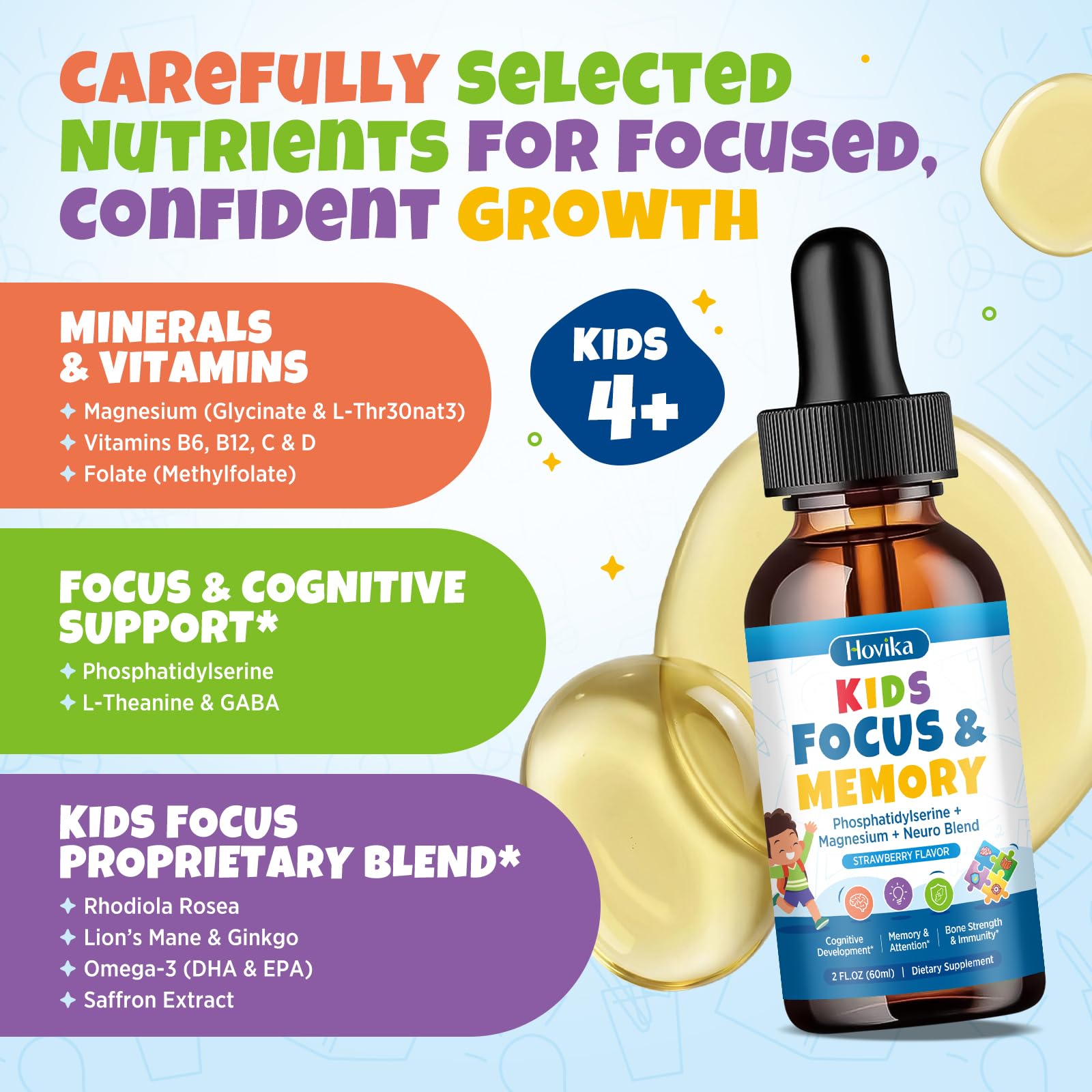 L-Theanine drops for calm kids