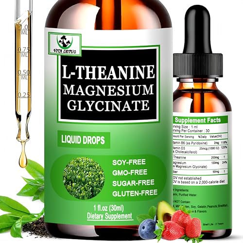 L-Theanine drops for stress relief