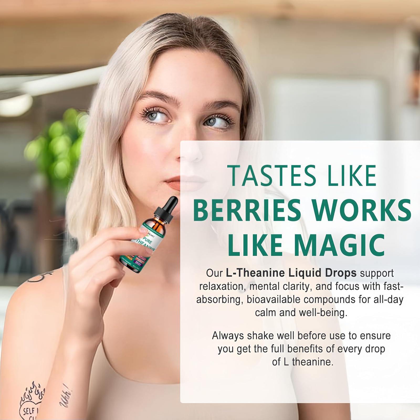 l-theanine drops to enhance mood