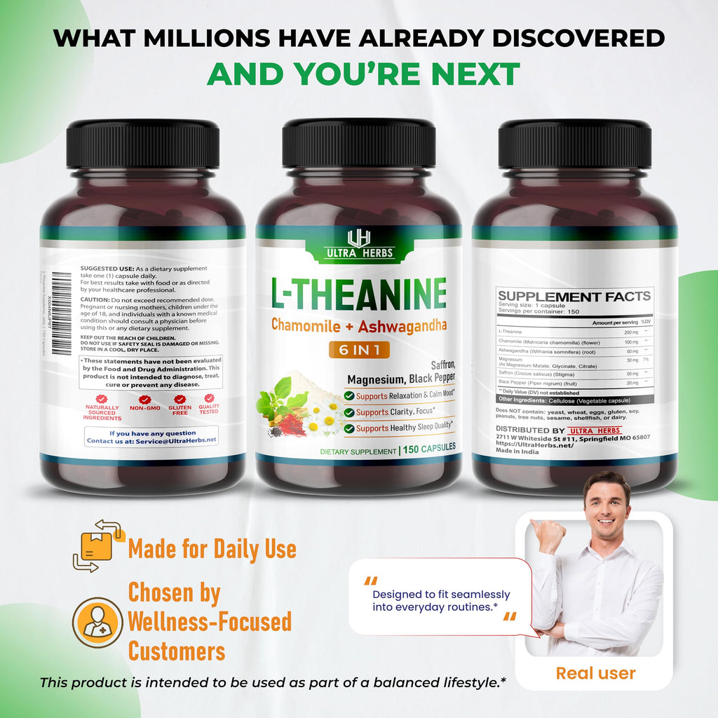 L-Theanine for a peaceful night's sleep
