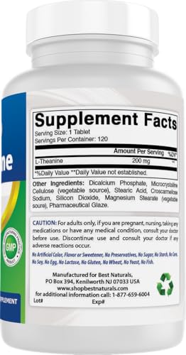 L-Theanine for better sleep quality