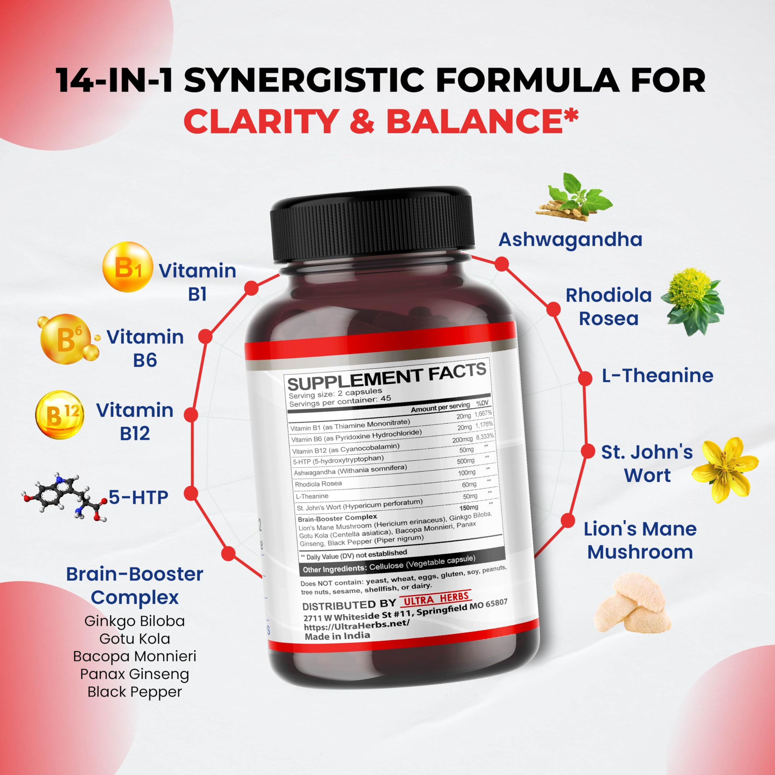 L-Theanine for calm focus