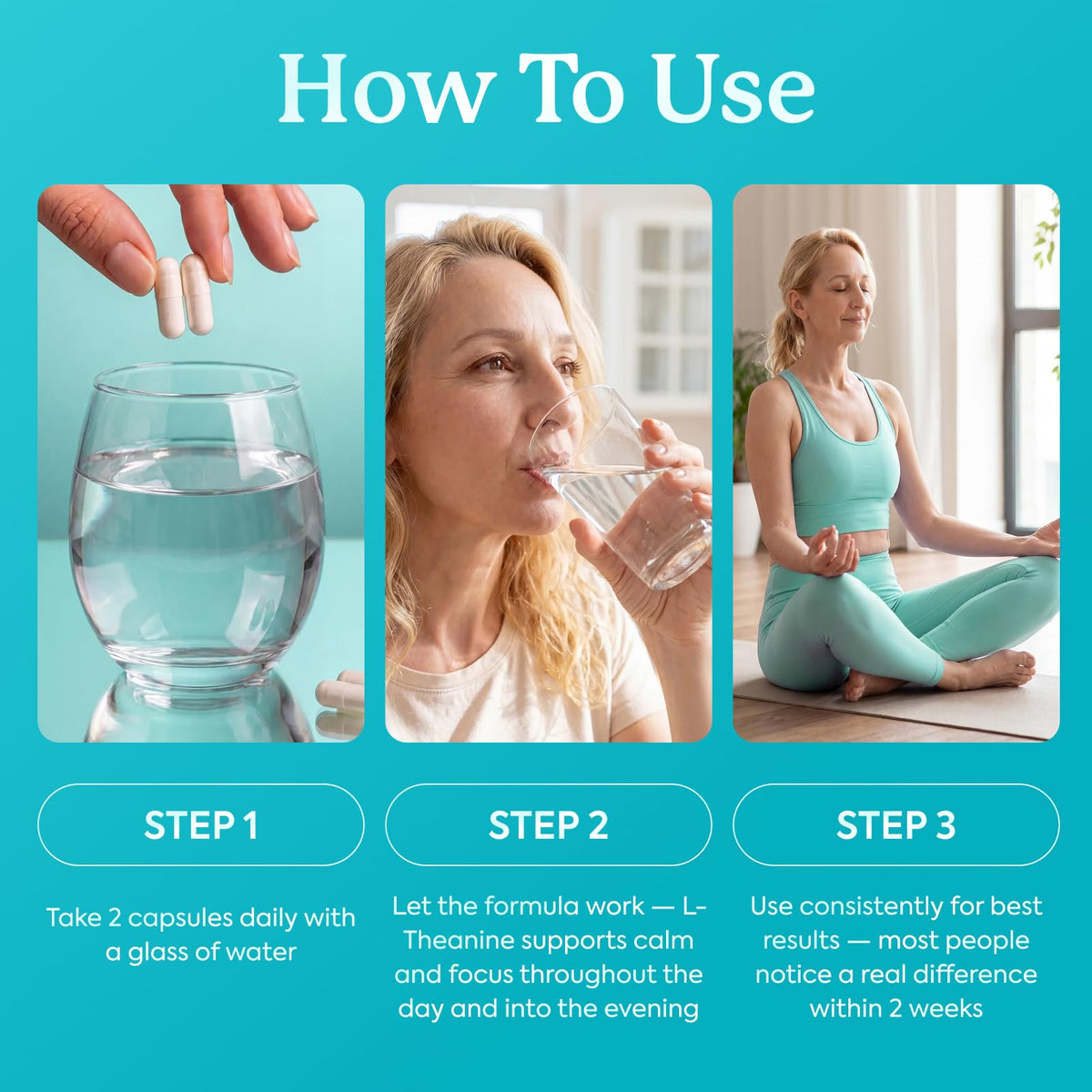 L-Theanine for improved focus and clarity