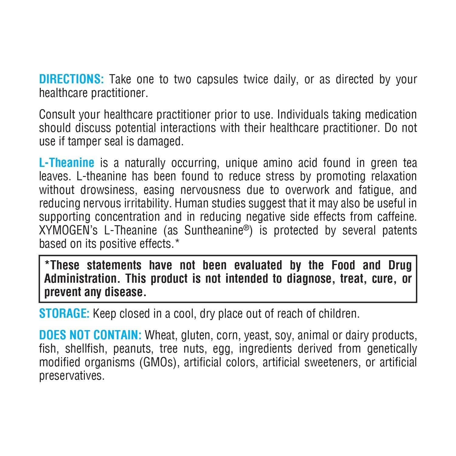 l-theanine for improved focus