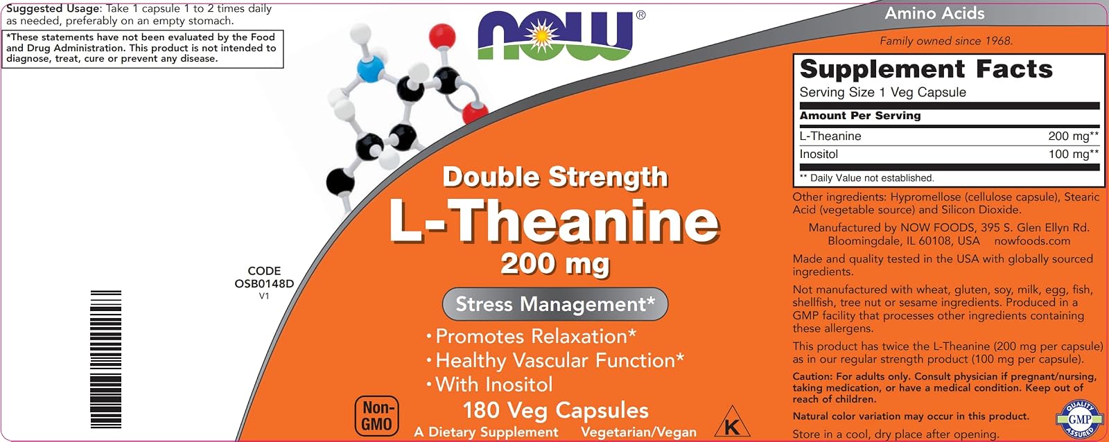 l-theanine for relaxation support