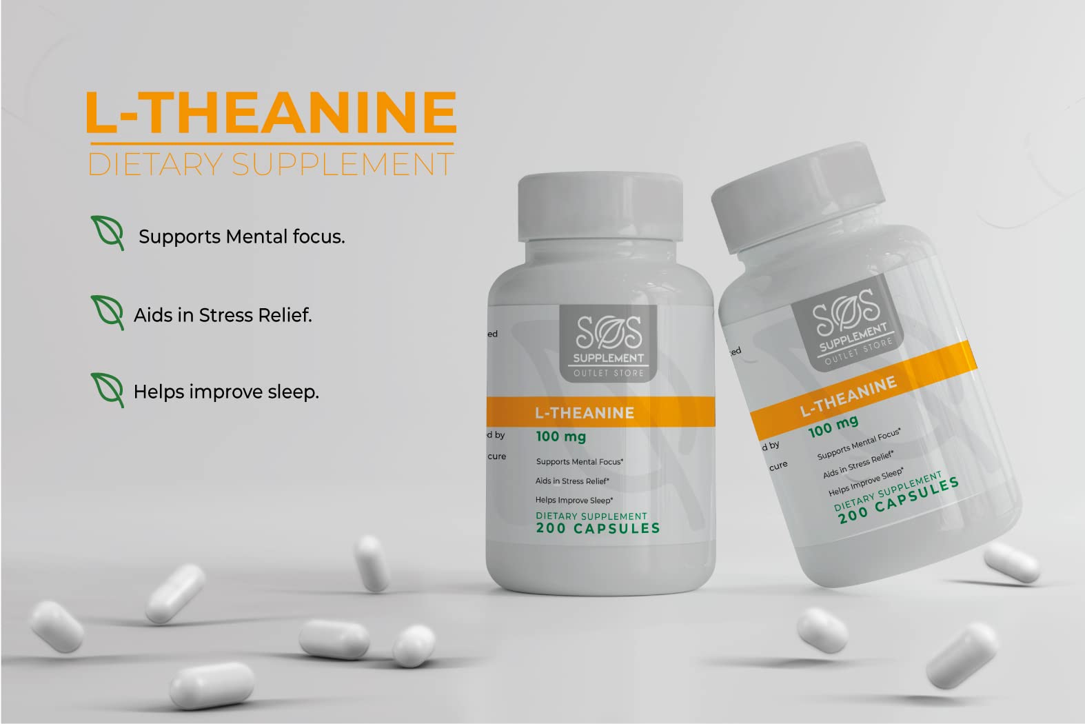 L-Theanine for stress relief and focus