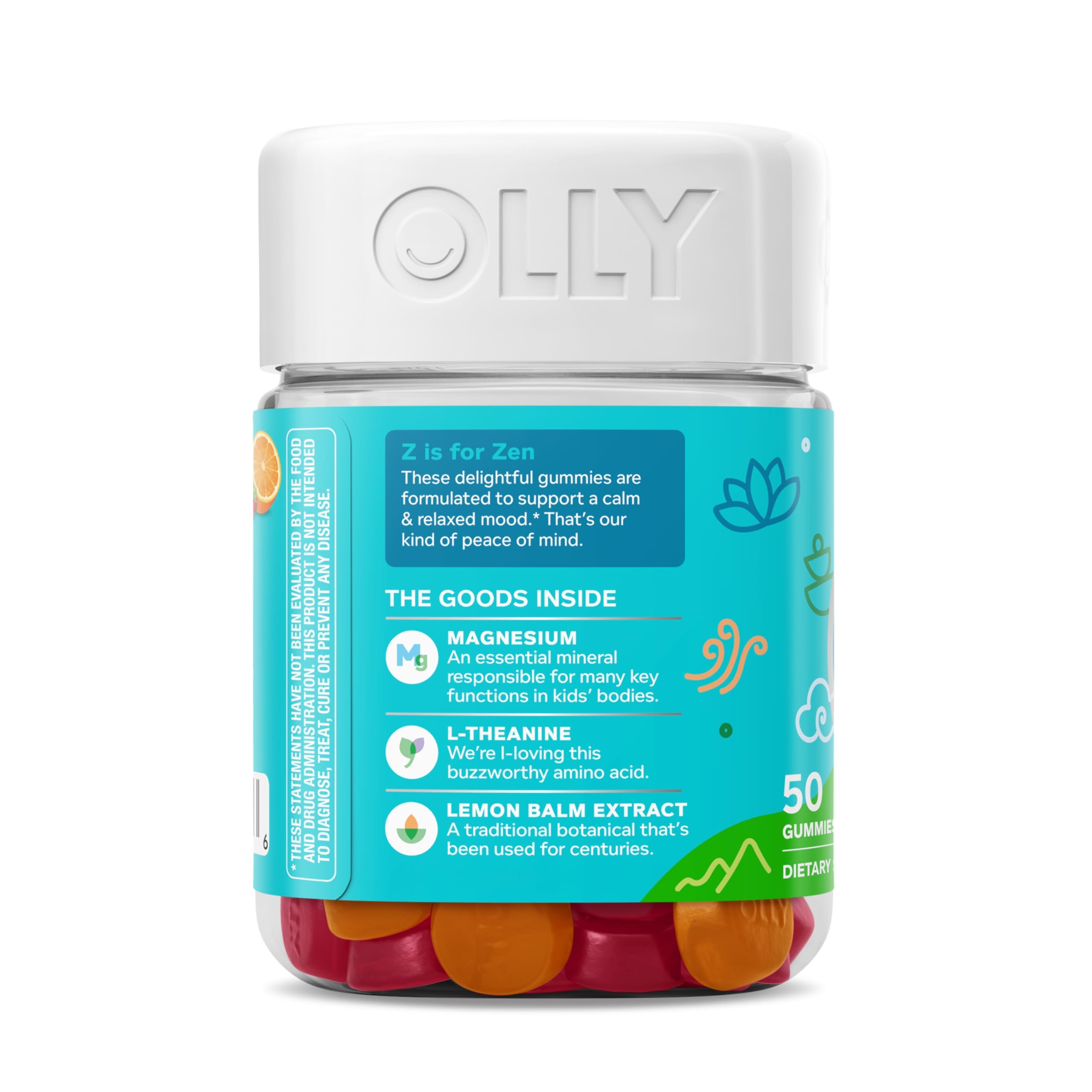 L-Theanine gummies for calming effects