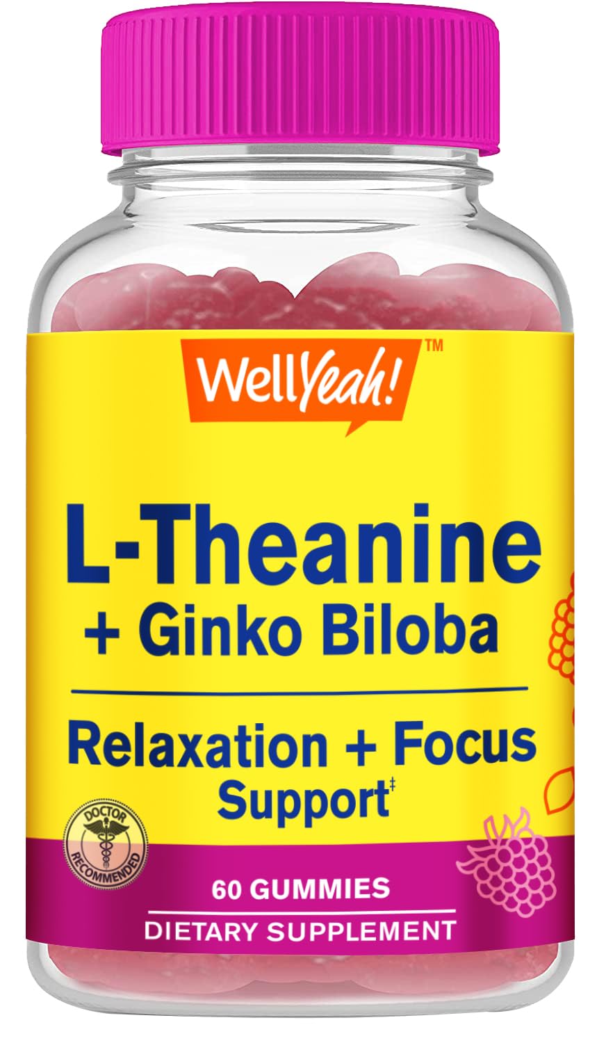 L-Theanine gummies for stress relief