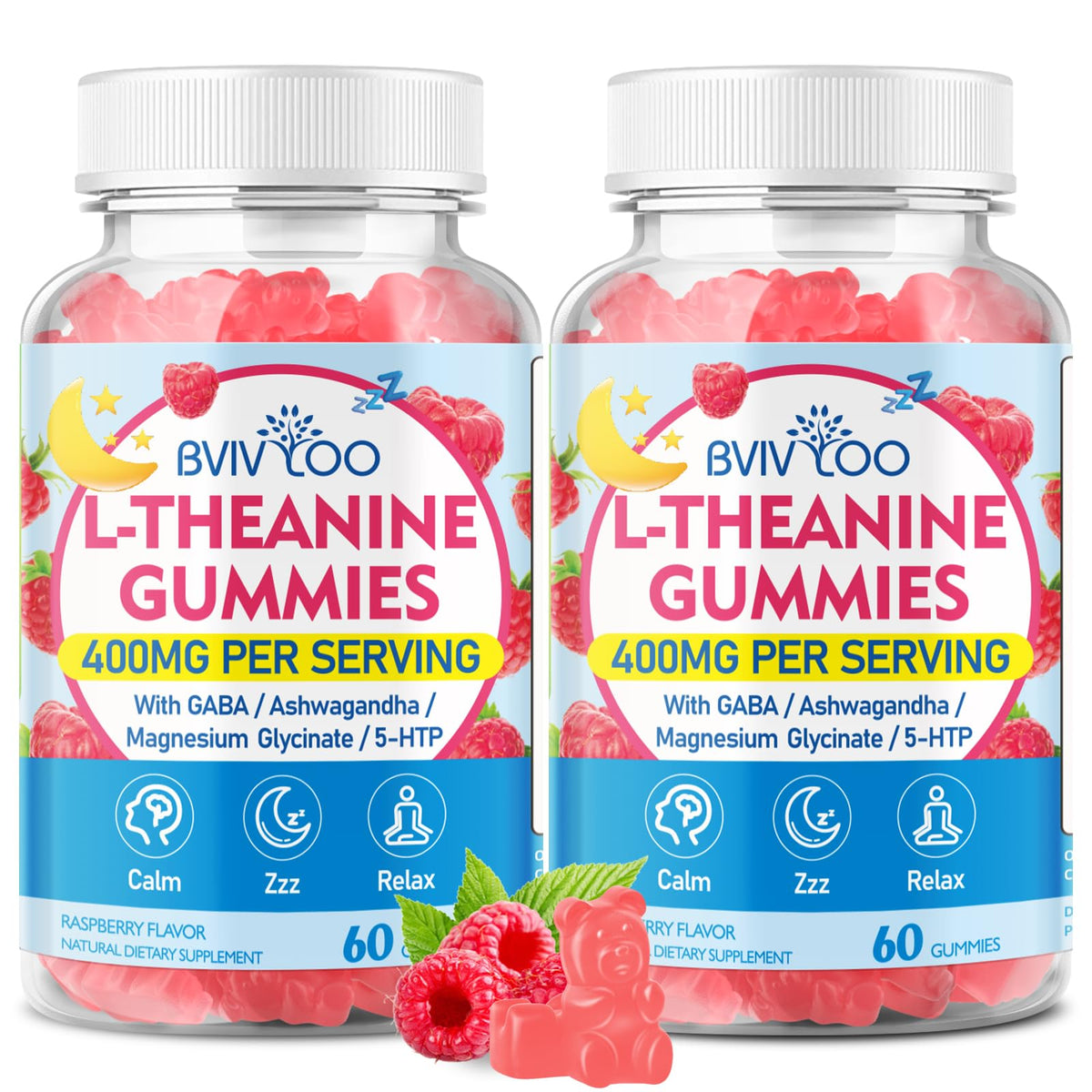 L-Theanine gummy multivitamin for stress relief