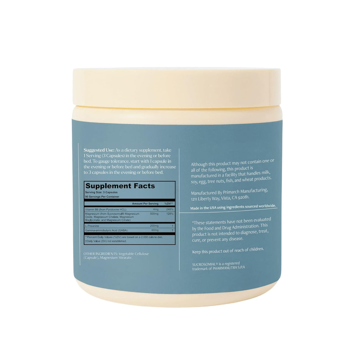 L-Theanine infused magnesium for better sleep
