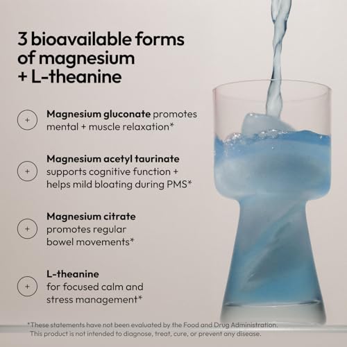 L-theanine infused magnesium for calmness