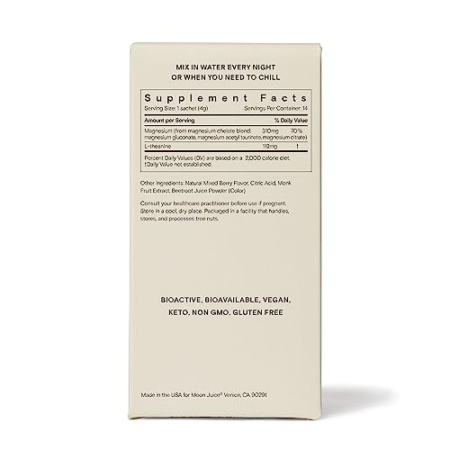 L-Theanine infused magnesium powder