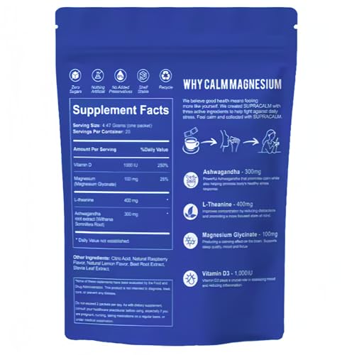 L-Theanine infused magnesium powder