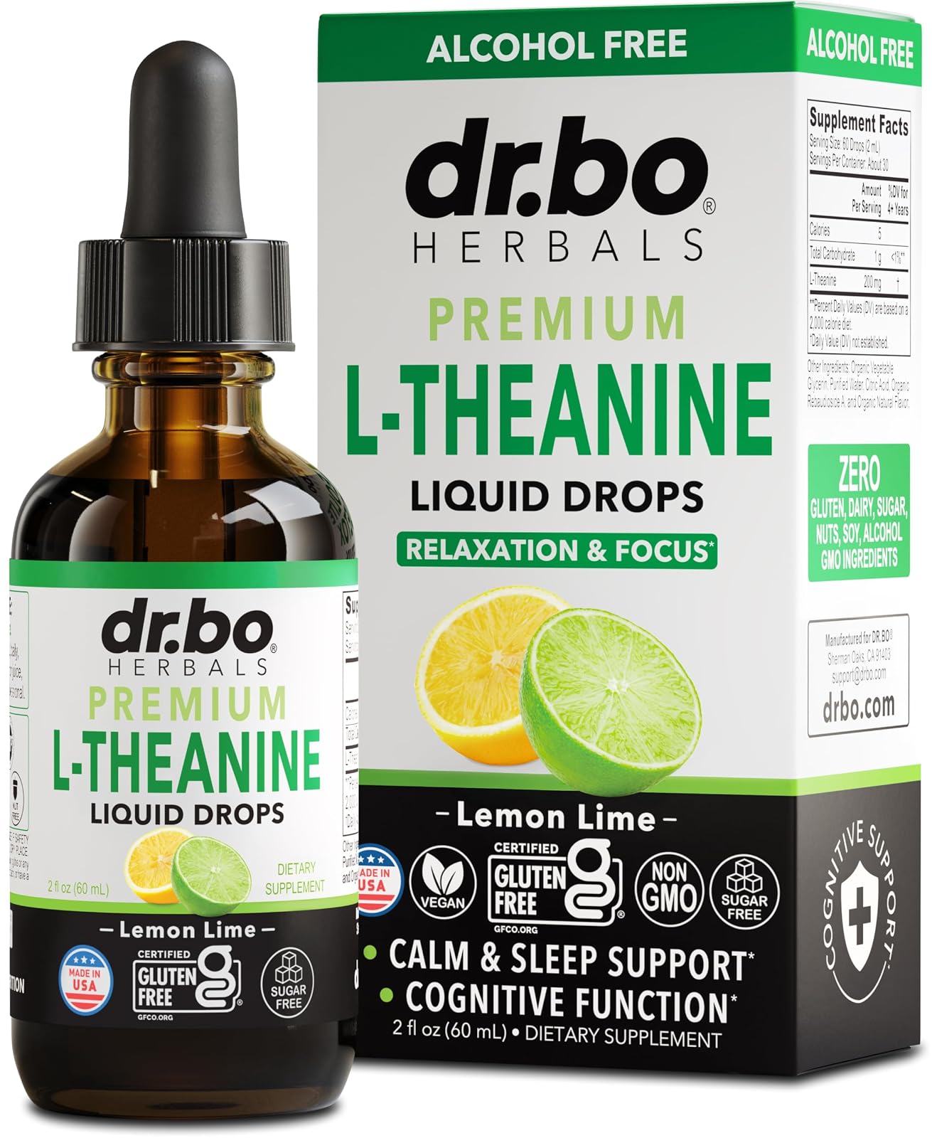 l-theanine liquid drops for relaxation