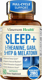 L-Theanine sleep aid capsules