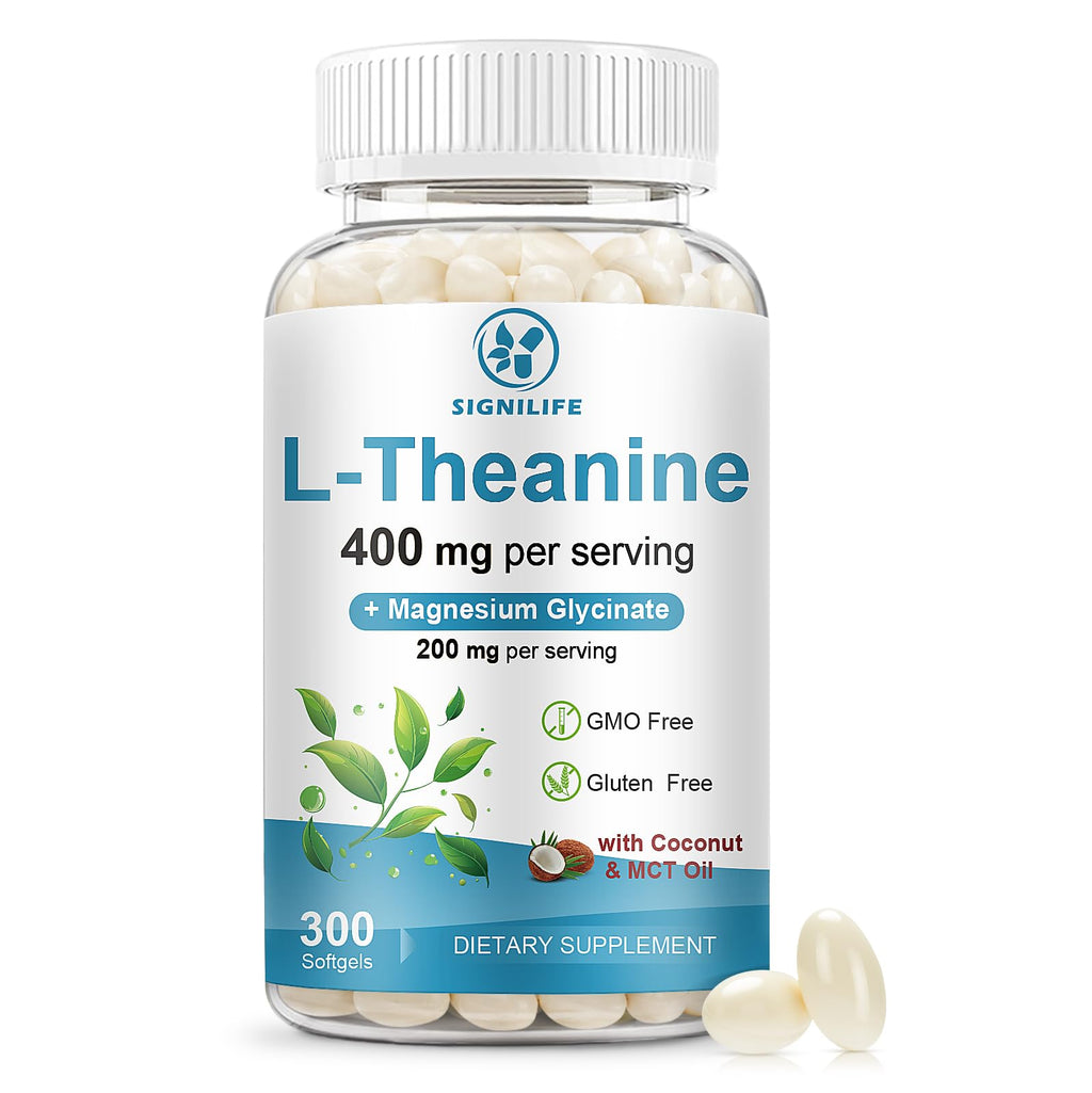 L-Theanine softgels for relaxation
