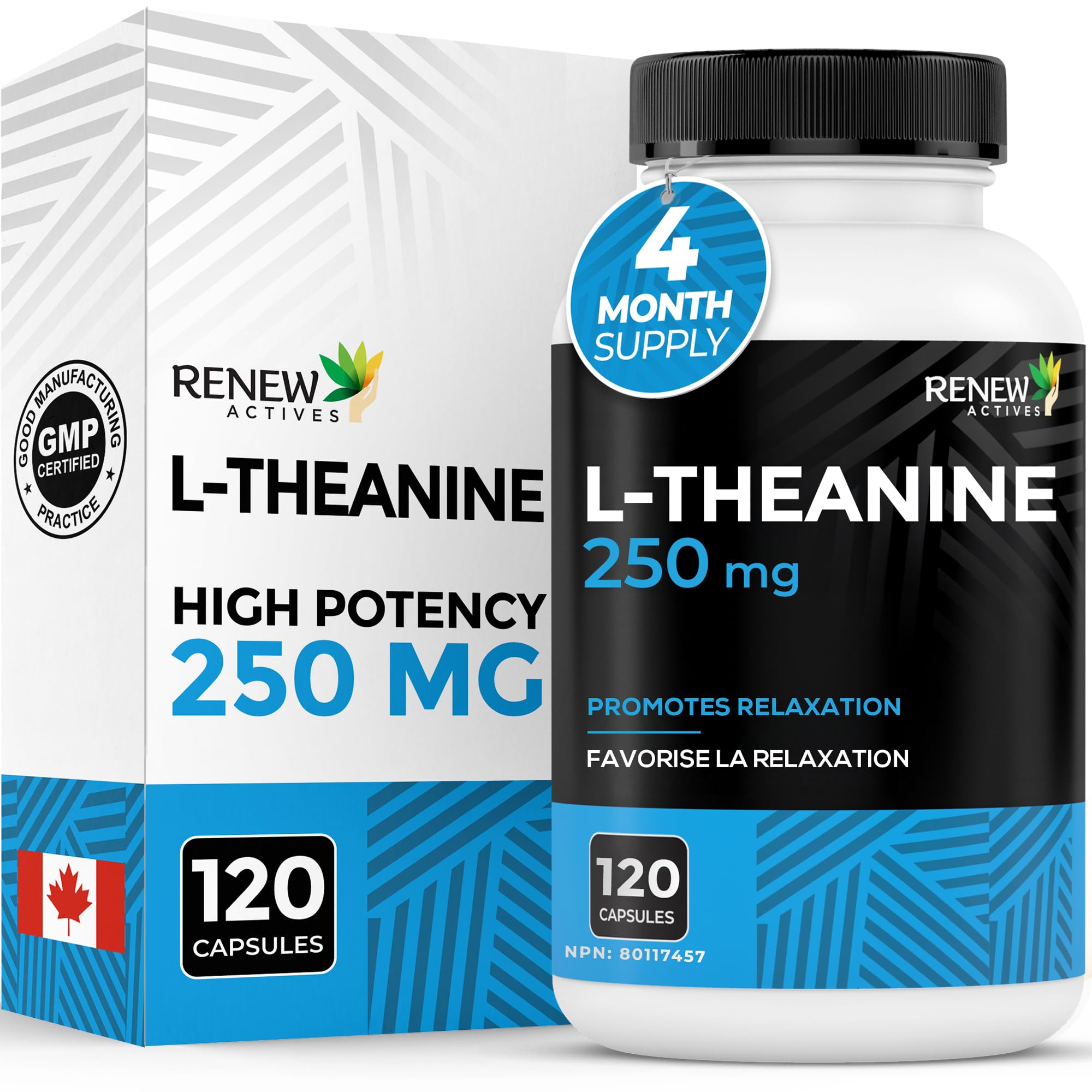 L-Theanine supplements for relaxation