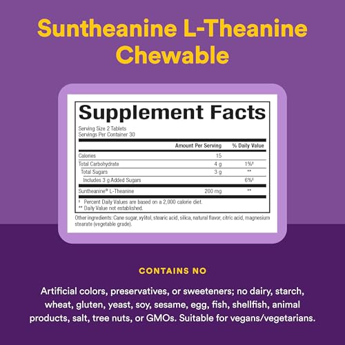 l-theanine tablets for better sleep