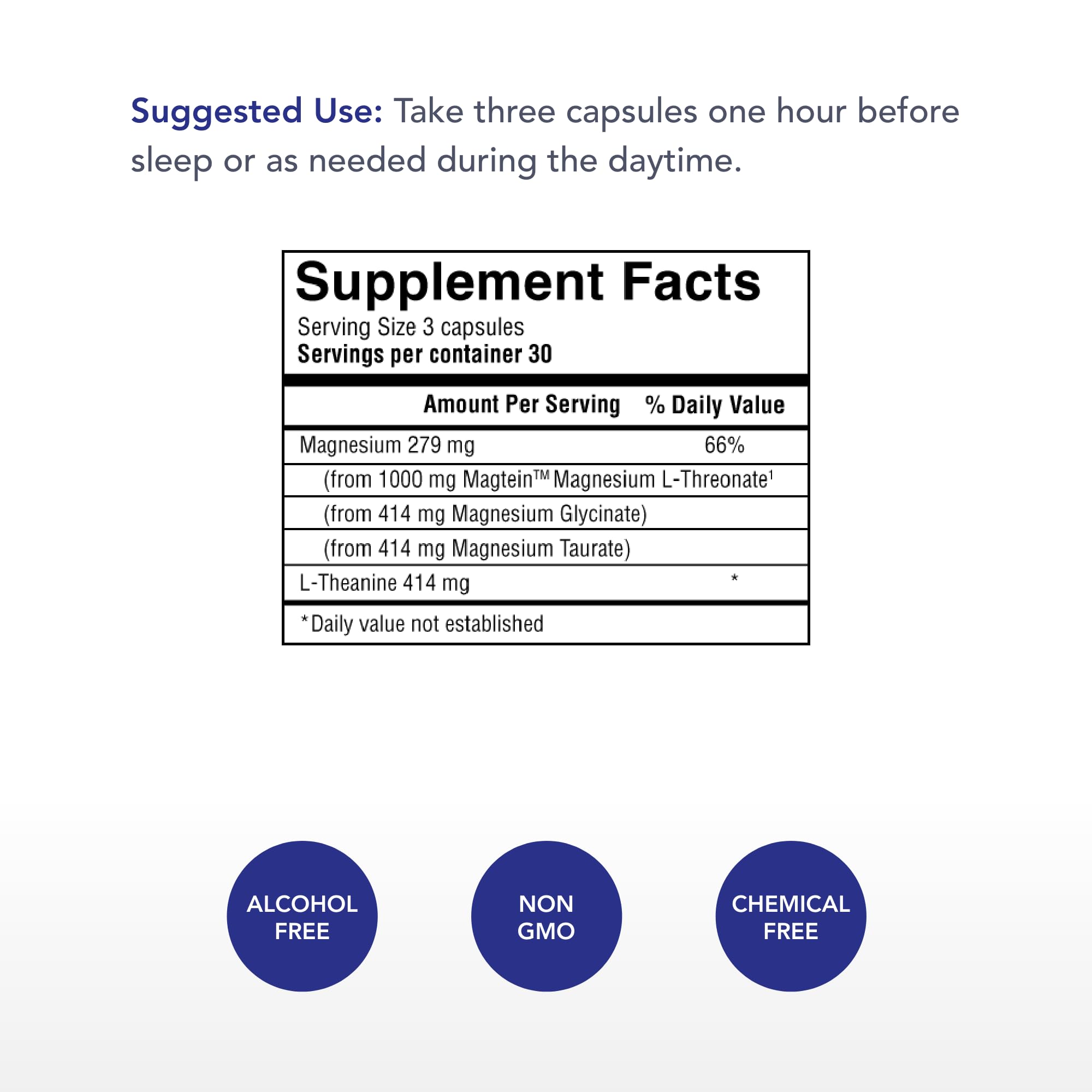 L-Threonate and Glycinate benefits