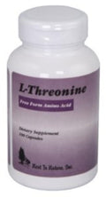 L-Threonine 500 mg capsules for wellness