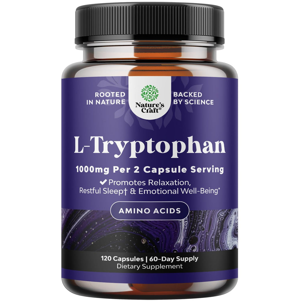 L-Tryptophan 1000 mg sleep support