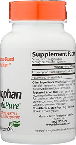 L-Tryptophan for improved sleep patterns
