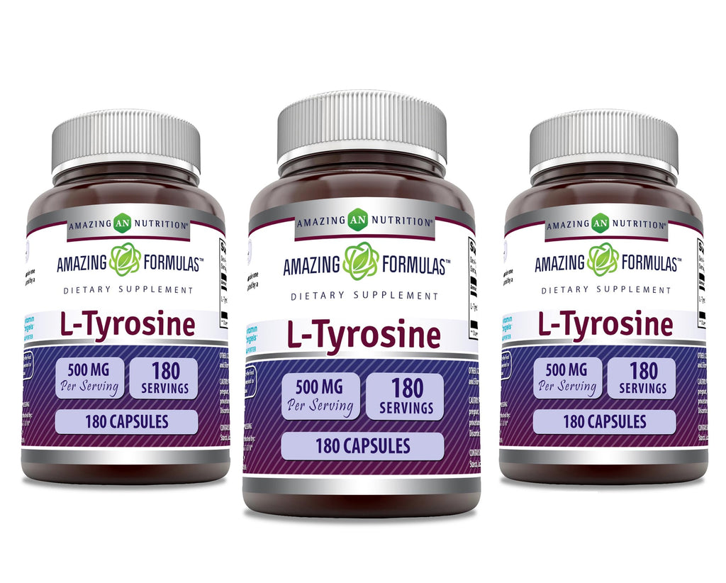 L-Tyrosine 500 mg capsules benefits