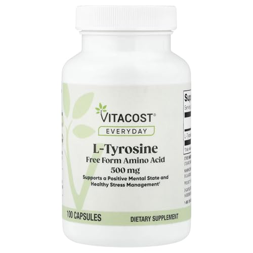 L-Tyrosine 500 mg capsules